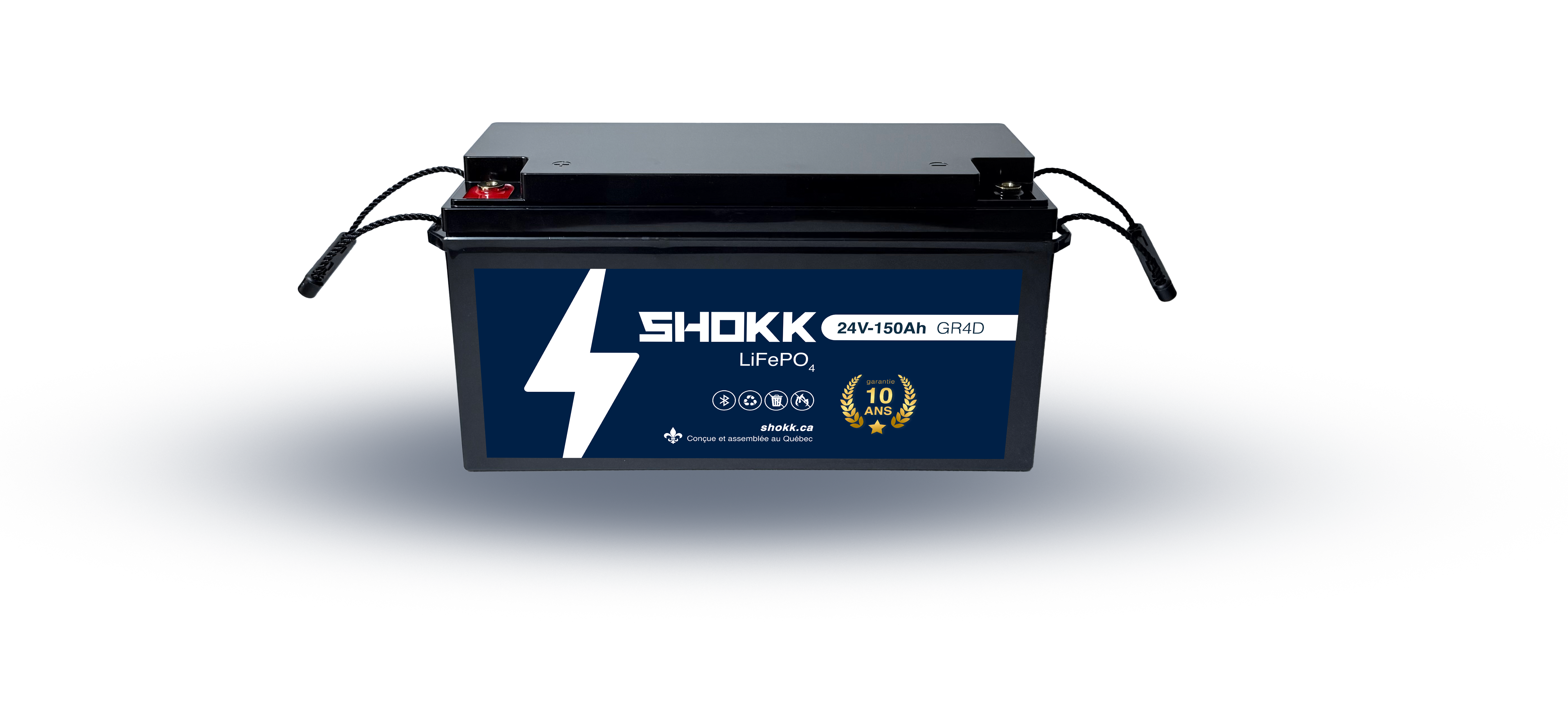 Batterie Lithium 24V 150Ah GR4D – SHOKK